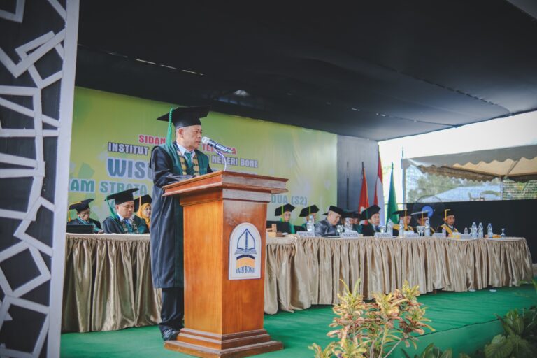 Rektor IAIN Bone Kukuhkan Wisudawan sebagai Aset Sosial, Prof ...